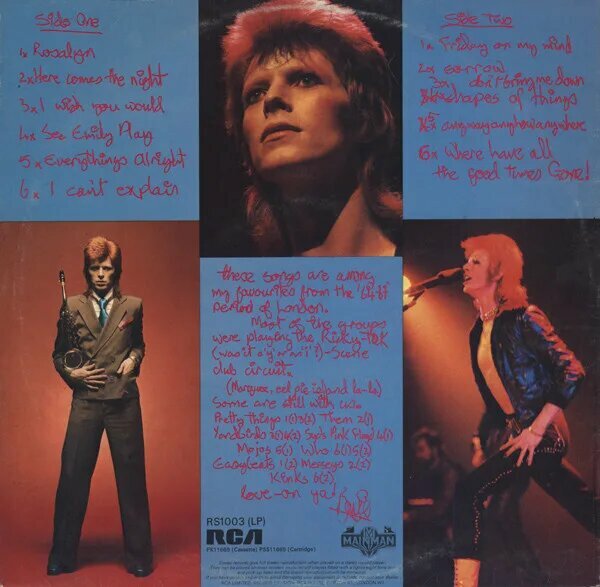 Bowie - Pinups VG — фото 1