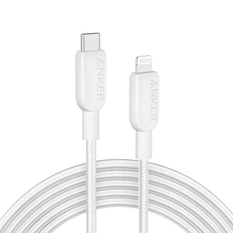 Usb кабель-зарядка Type-C на Lightning Anker A81A6P21, 1.8 м, белый