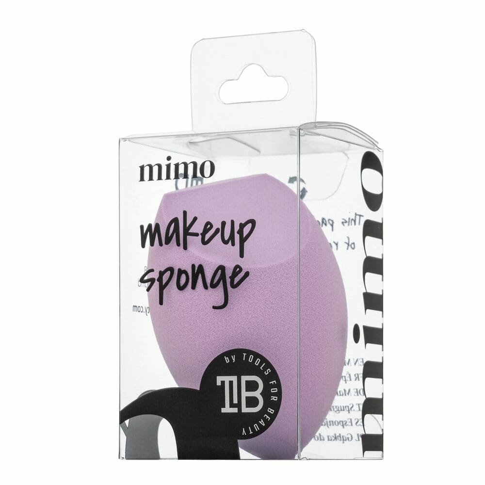 Спонж косметический MIMO Olive-Shaped Blending Sponge Purple 42 x 65 мм