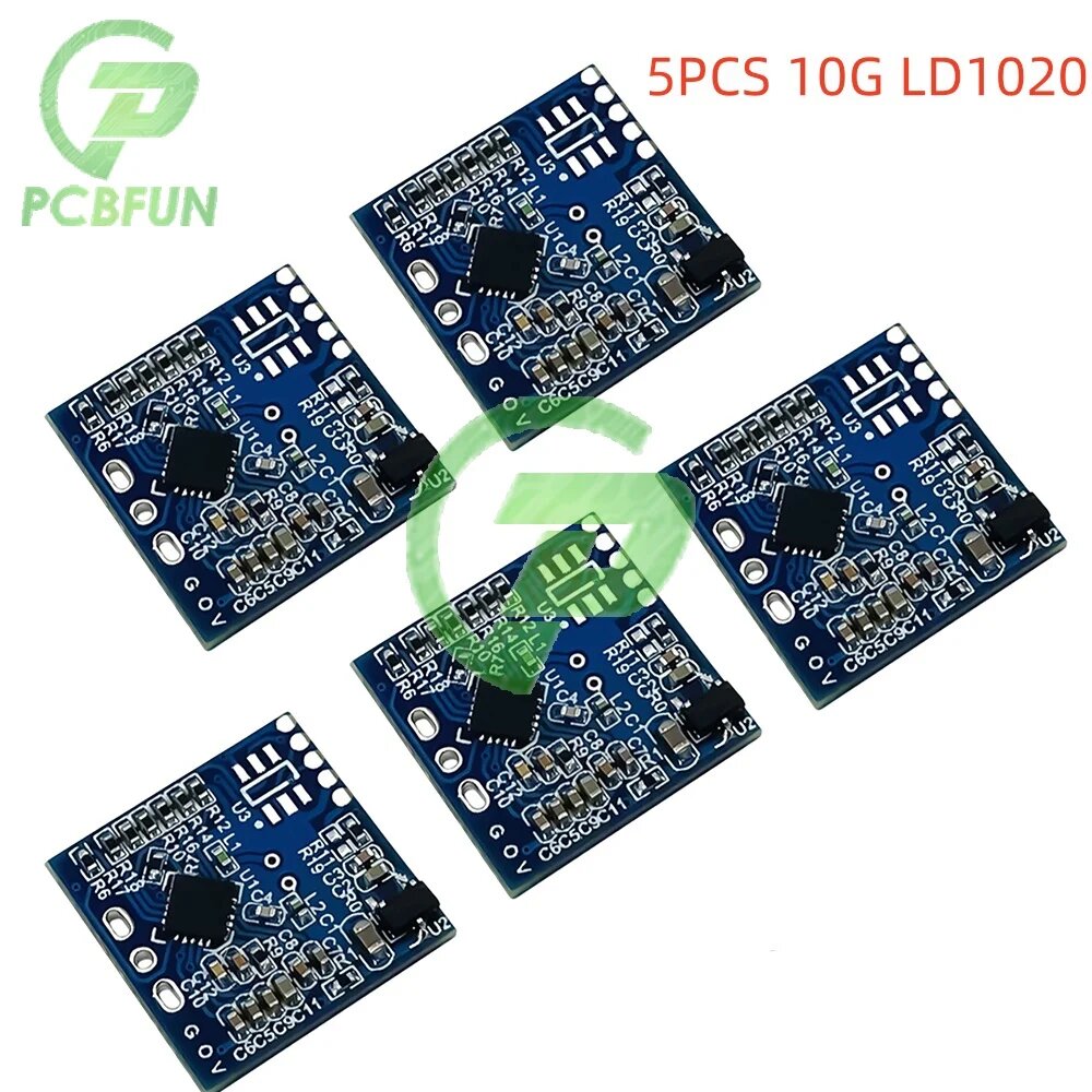 Pcbfun LD1020 Микроволновой Радарный Датчик Синий, 5PCS