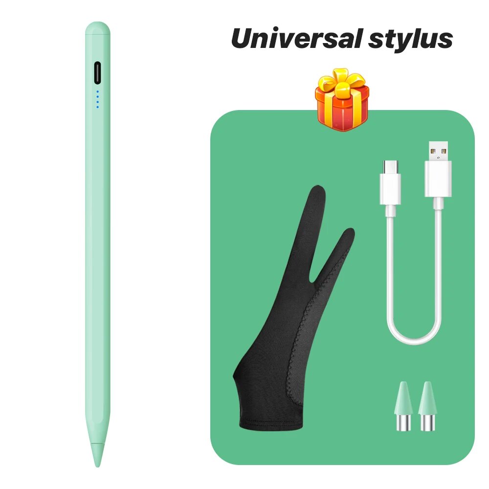 Магнитный стилус READYYEAH для емкостных экранов Green Set