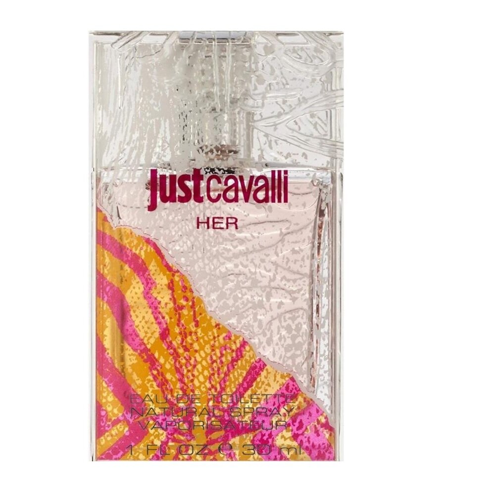 Roberto Cavalli Just Cavalli Her 30 мл туалетная вода для женщин, цветочные, фруктовые