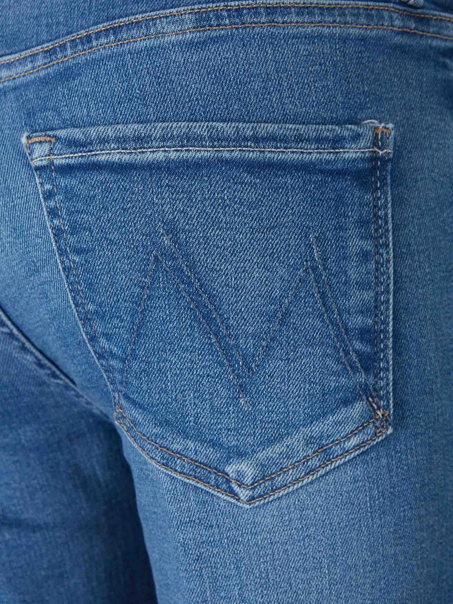 Джинсы Mother The Weekender flared jeans, размер 24, синий — фото 1