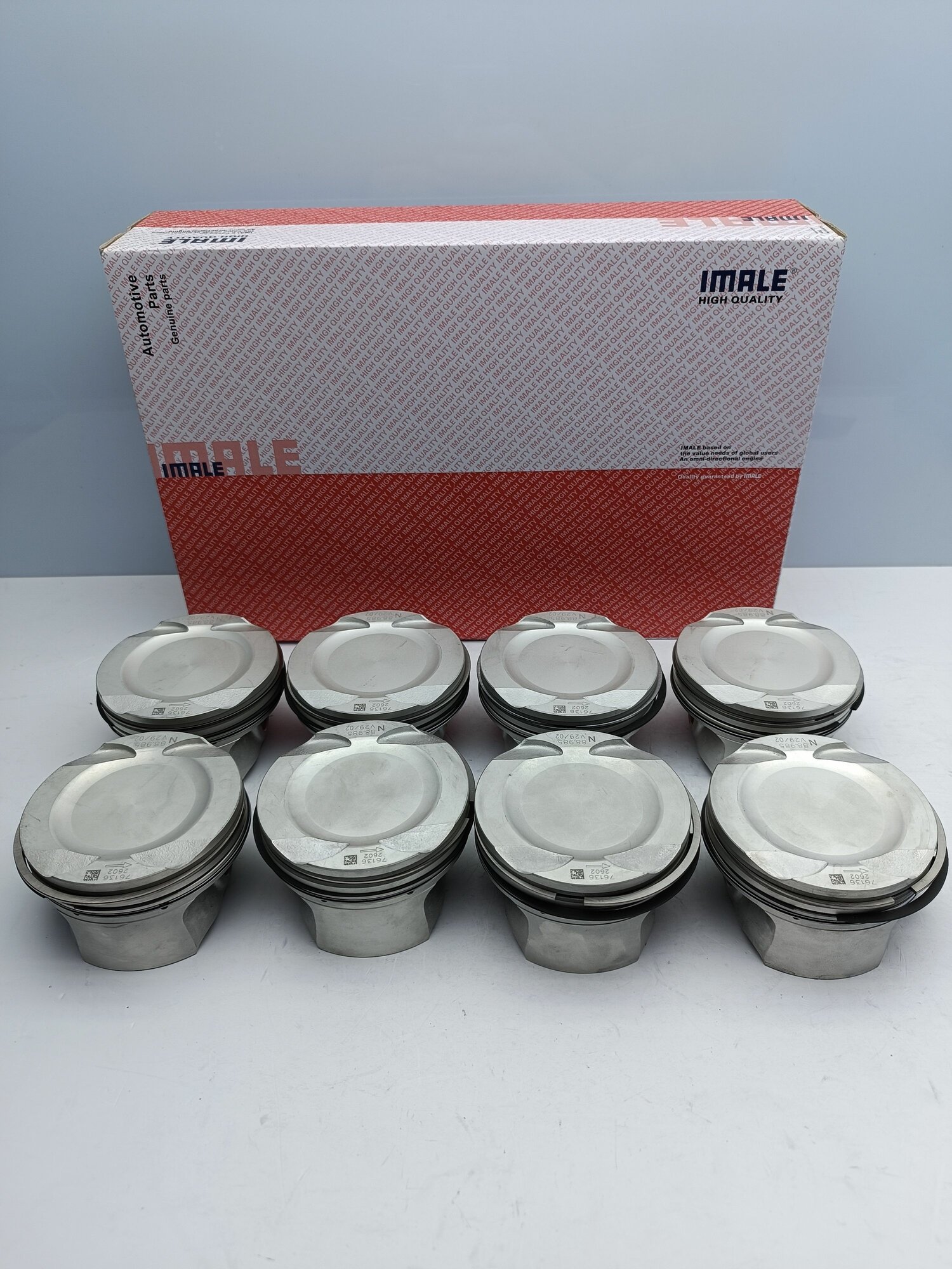 Комплект новых поршней BMW N63 IMALE/IMLENG I04001013 11257613626