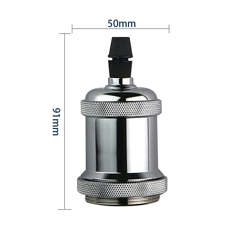 Латунный патрон для лампы DEEMOPA E27/E26 90-265В Sliver