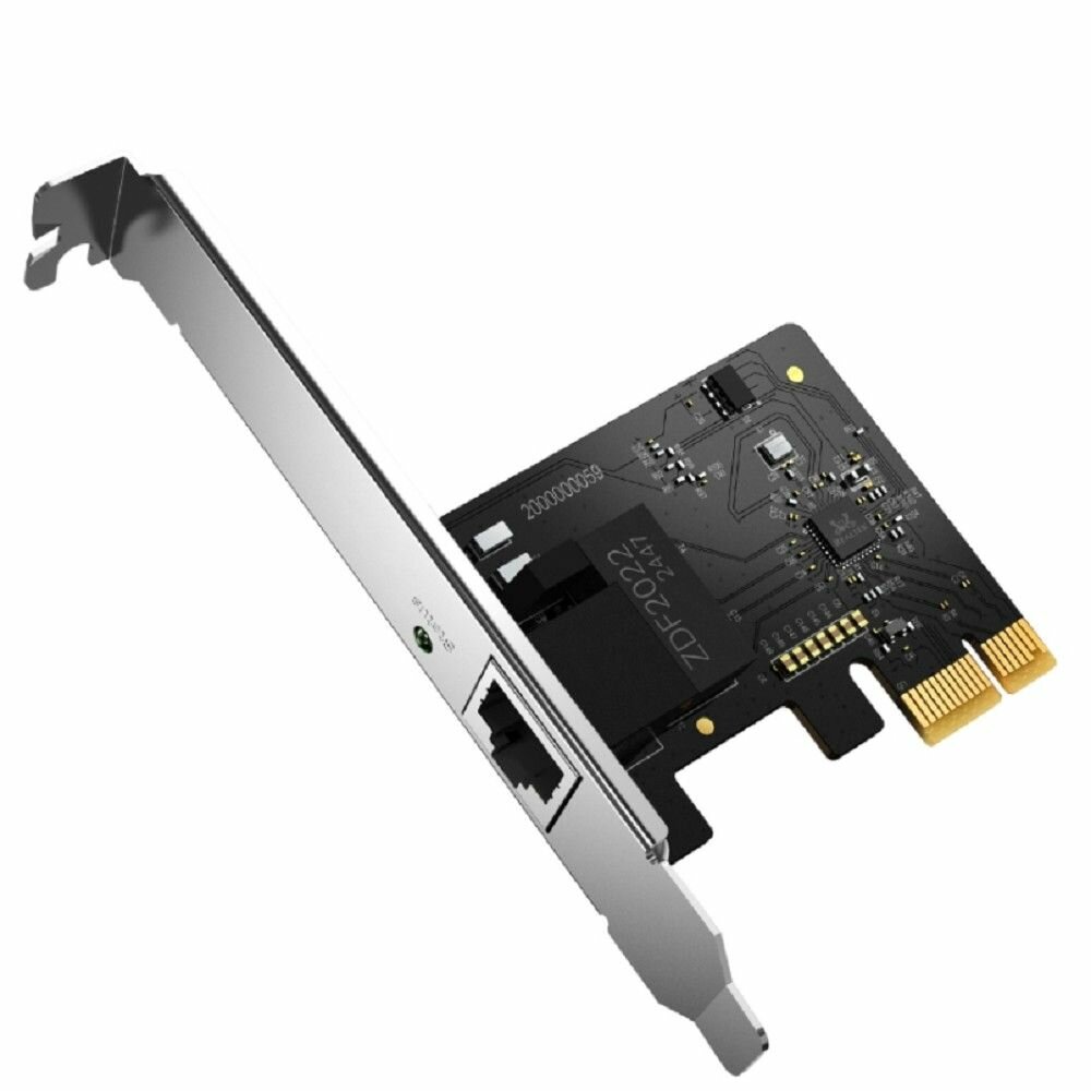 Mercusys MA210E Гигабитная сетевая карта PCI Express для ПК, 1 RJ45 MA210E