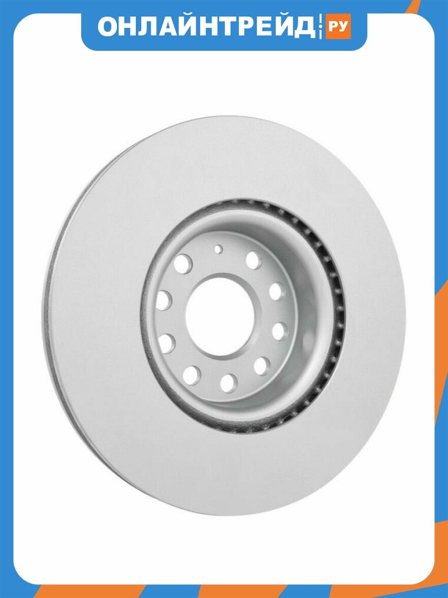Диск тормозной Bosch VW Passat (05-) передний (упак 2 шт), 0986479932