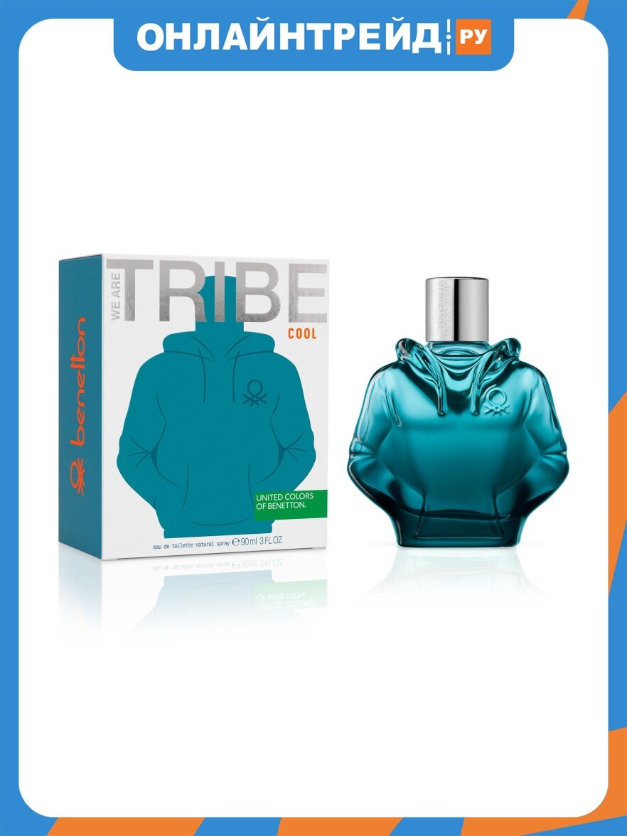 Мужская туалетная вода Benetton We Are Tribe Cool 90 мл