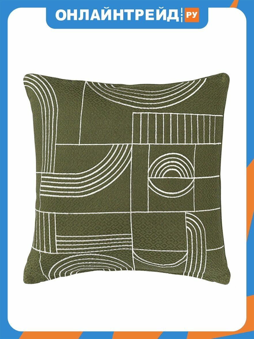 Подушка декоративная Tkano Cave maze Ethnic, 45х45 см