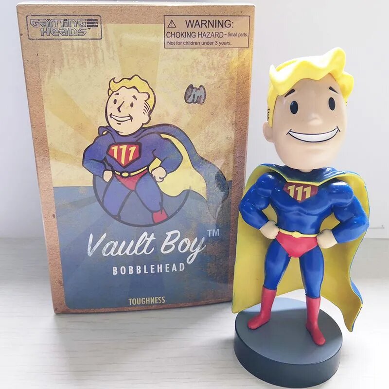 MUMUSU Фигурка, Gaming Heads Fallout Vault 4, Мальчик Фигура Игрушка, 12см