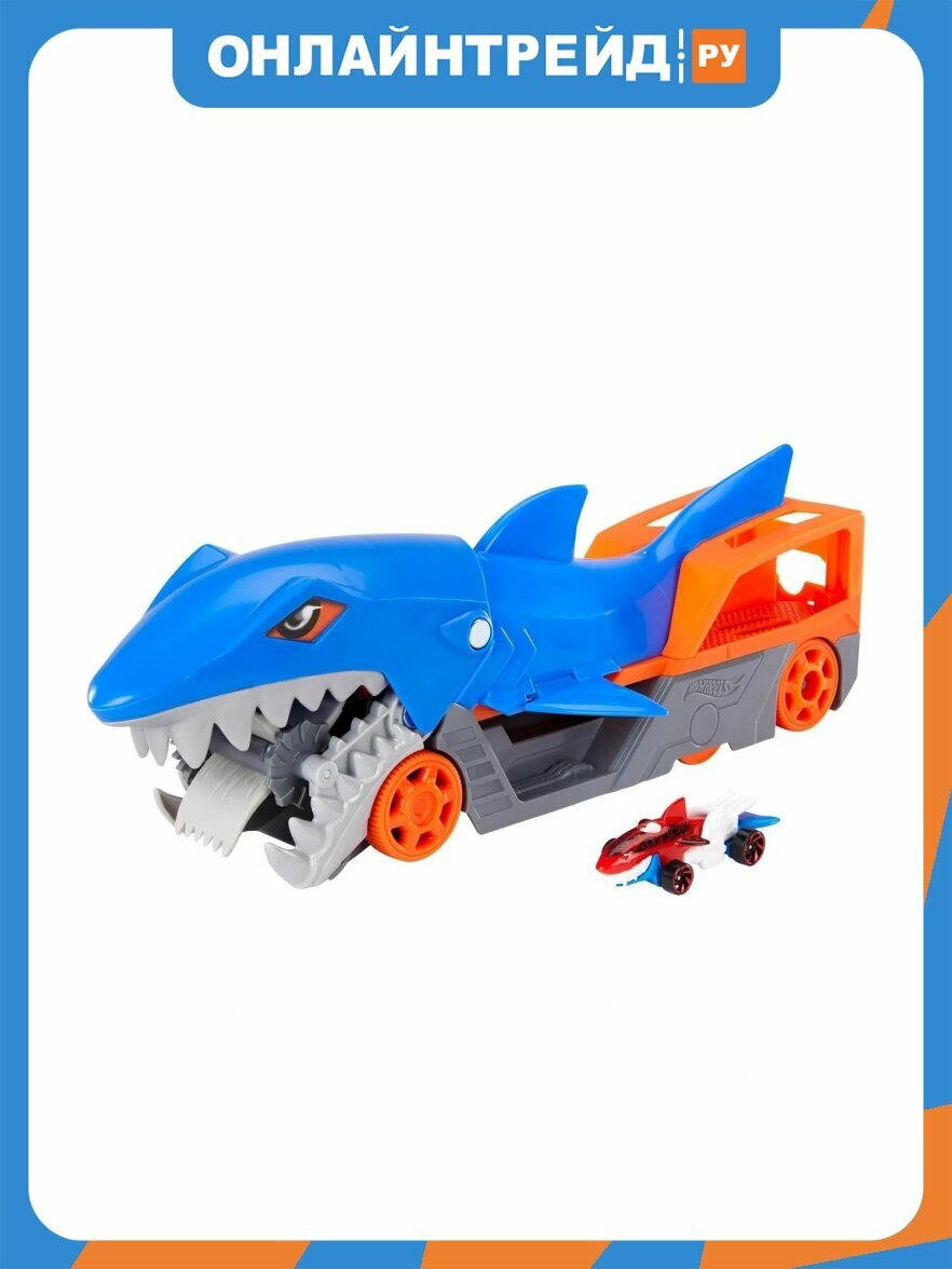 Игровой набор Hot Wheels GVG36 Грузовик Голодная акула