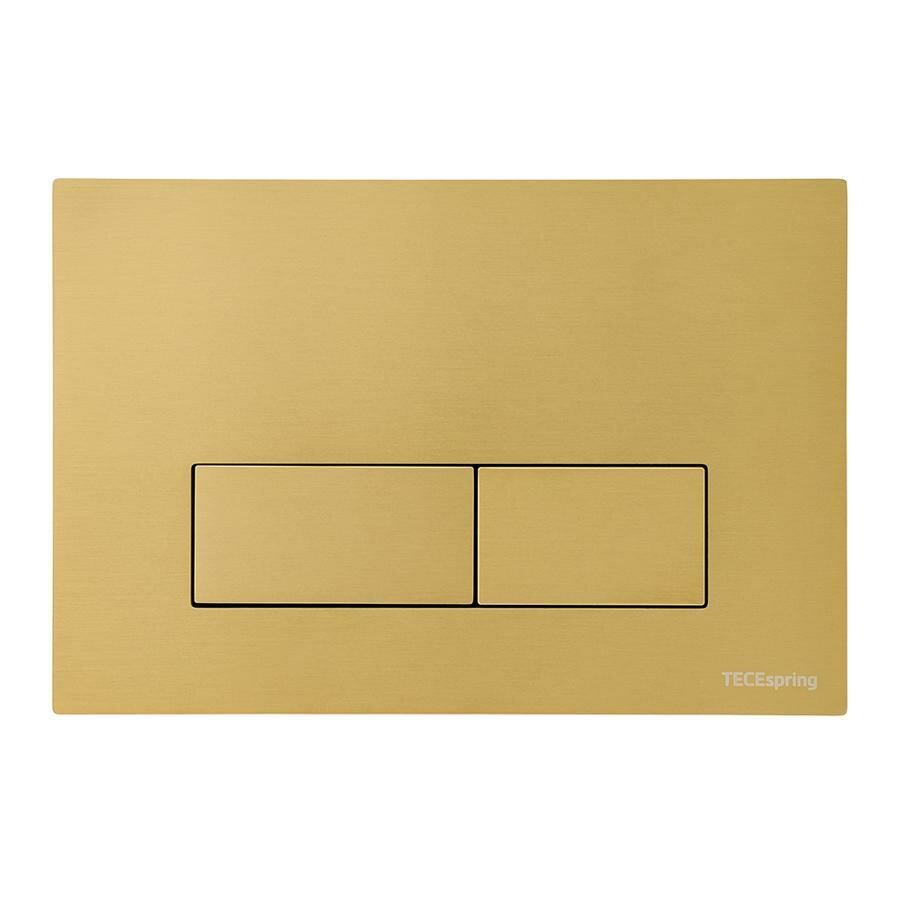 Кнопка смыва для инсталляции Tece Spring S S240511 цвет Gold PVD