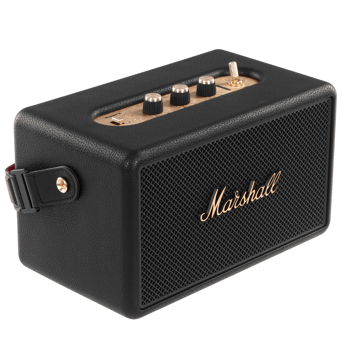 Премиумпортативная акустика Marshall Kilburn III, чёрная, с Bluetooth и ремешком