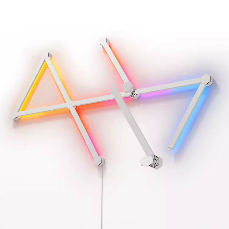 NANOLEAF Смарт-лента с 12 зодиакальными элементами 4-набор для спальни и гостиной с звуковой синхронизацией Цвет：Набор