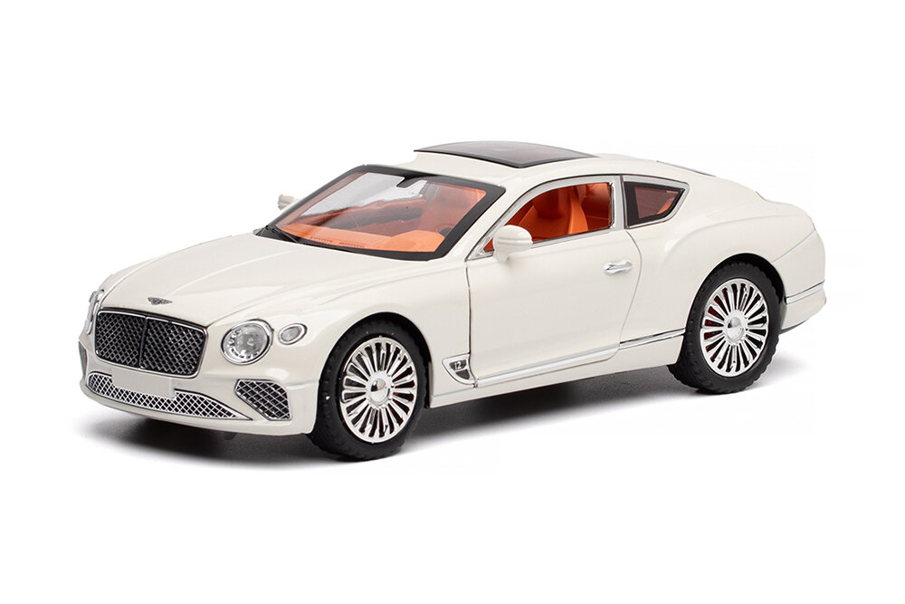Модель коллекционная PAUDI Bentley continental gt 2026 white / бентли континентал гт белый (длина 17-21 см без коробки)