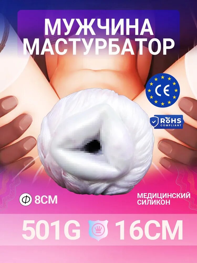Мастурбатор мужской / Реалистичная женская вагина и анус рот