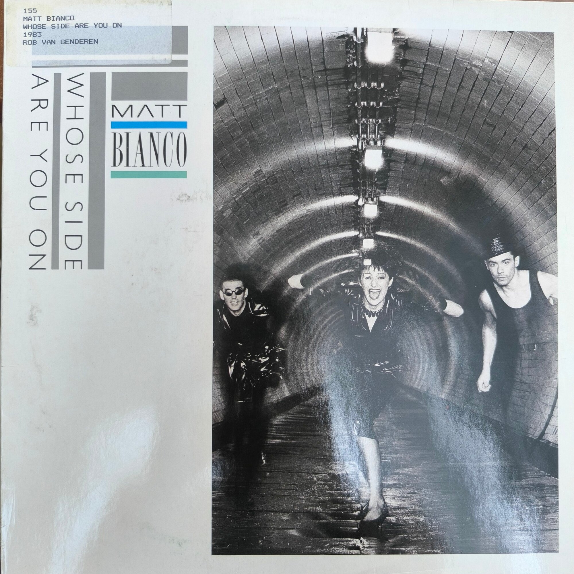 Виниловая пластинка Matt Bianco - Whose Side Are You On (Европа) LP