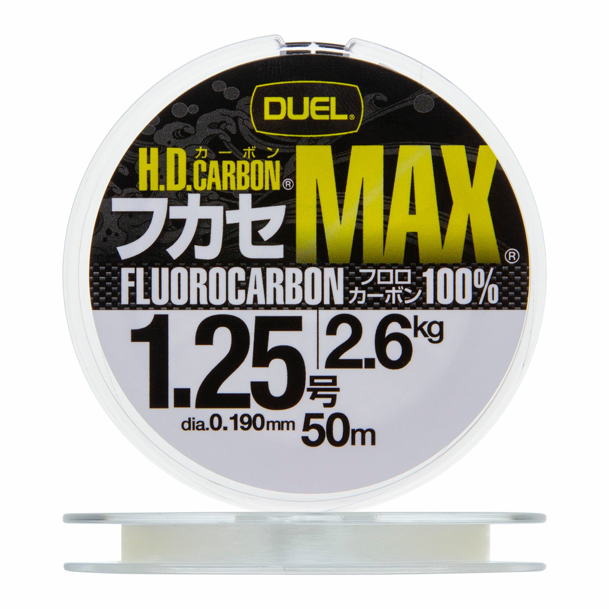 Флюорокарбон Duel H.D. Carbon Max Fluorocarbon 100% #1,25 0,190мм