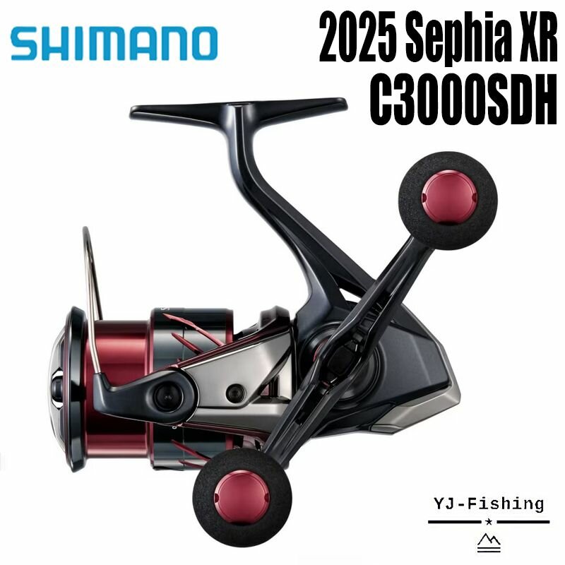 SHIMANO 2025 SEPHIA XR C3000SDH легкая скоростная катушка для активного заброса и контроля