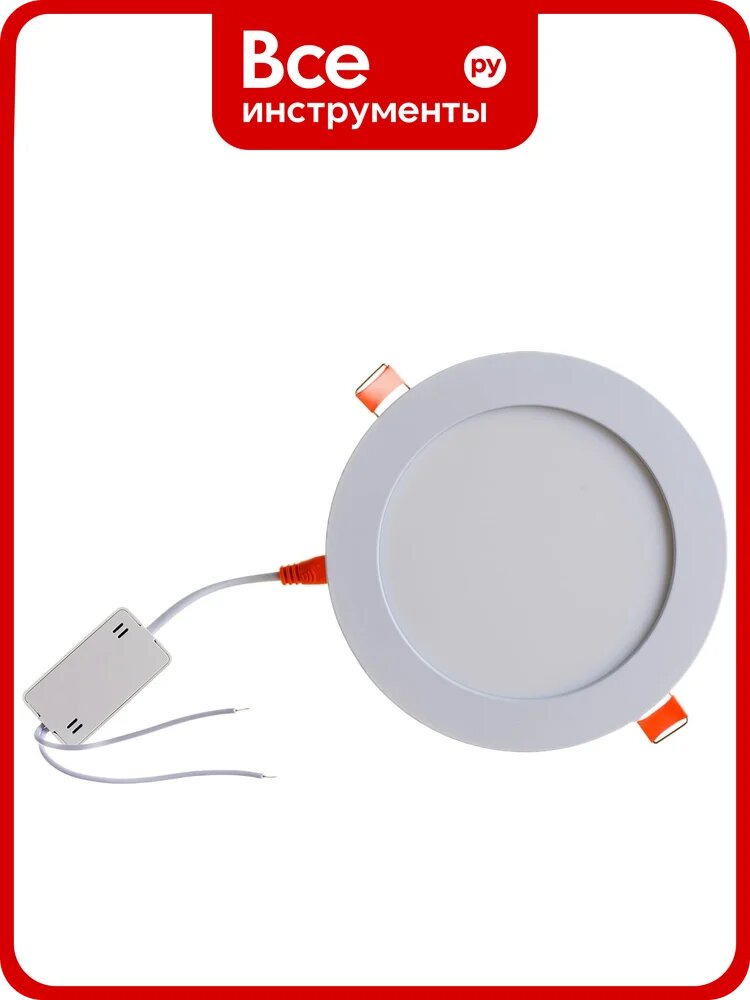 Встраиваемый светильник Ecola LED downlight Круглый даунлайт с драйвером