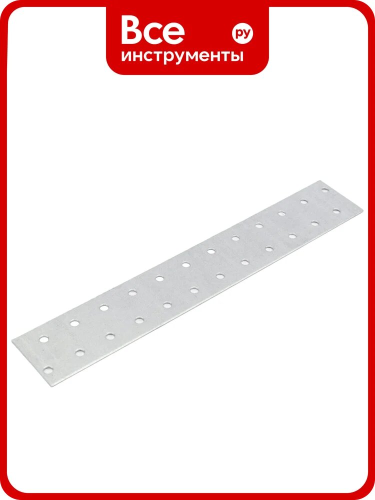 Соединительная пластина роскреп РК груп, сталь, 40x240x1.5 мм, 1 шт