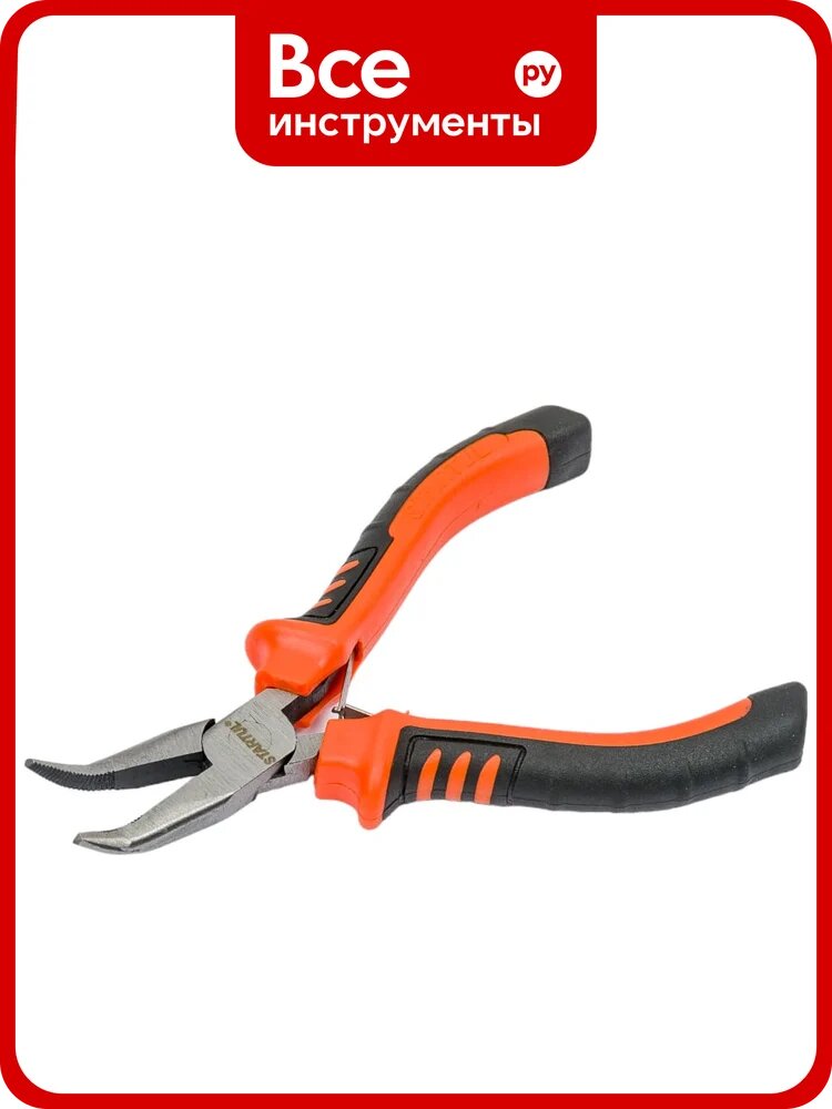 Плоскогубцы STARTUL Master Mini с авторазжимом, изогнутые, 125 мм ST3087-04