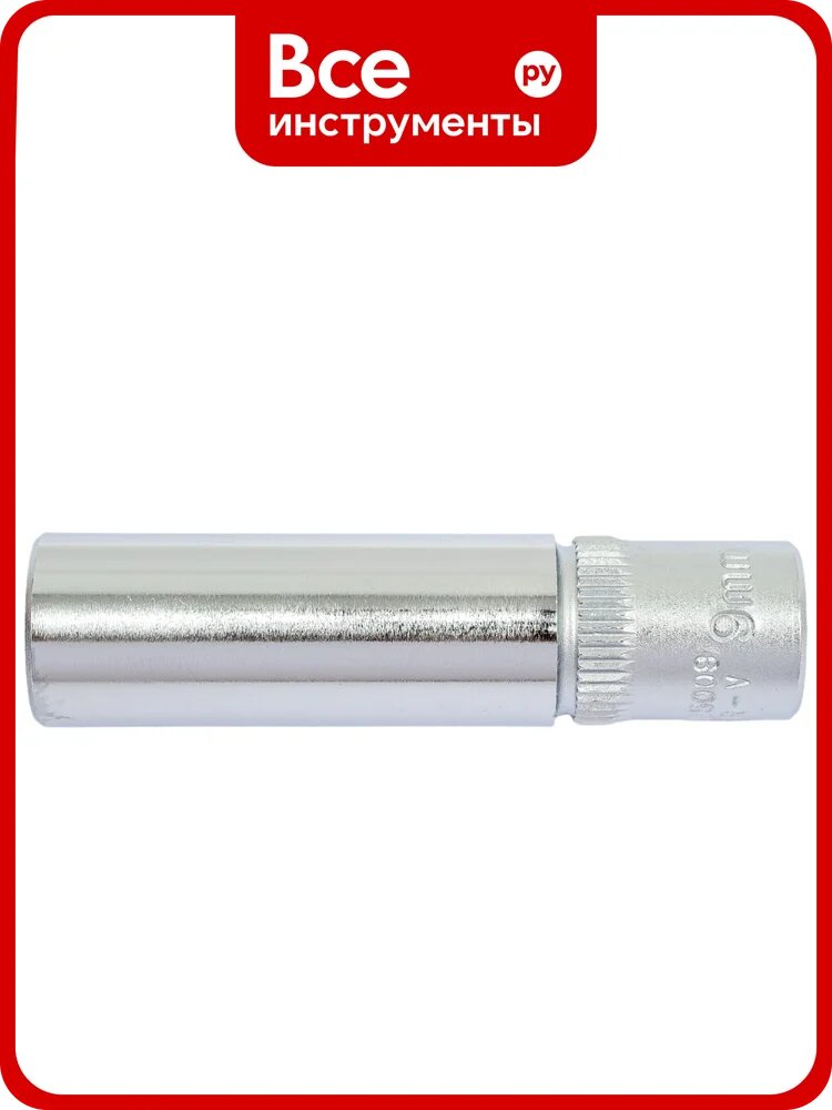 Головка торцевая Force 5295009, CrV, 12 граней, 1/4", 50мм, 9мм