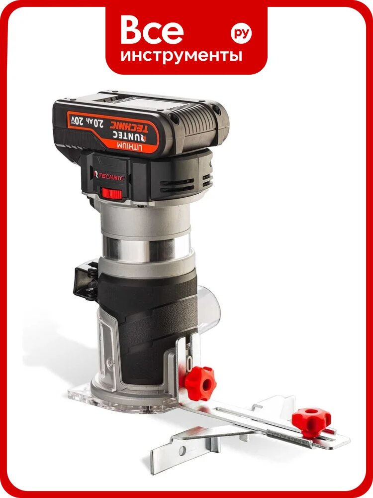 Аккумуляторный фрезер RUNTEC TECHNIC 20 В, 2x2 Ач, 900 Вт RT-RT900T