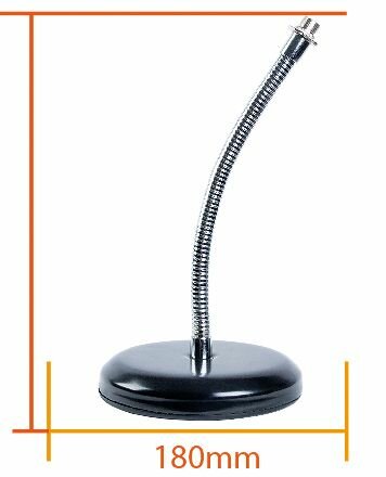 Lux Sound MS028 Стойка микрофонная настольная goose-neck