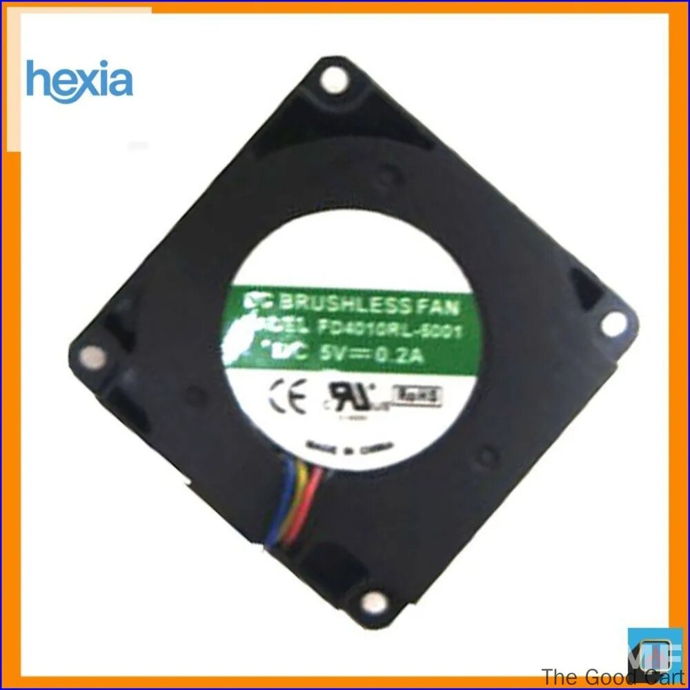 Эксклюзивный новый кулер FD4010RL5001 5V 0.2A на 4 пина