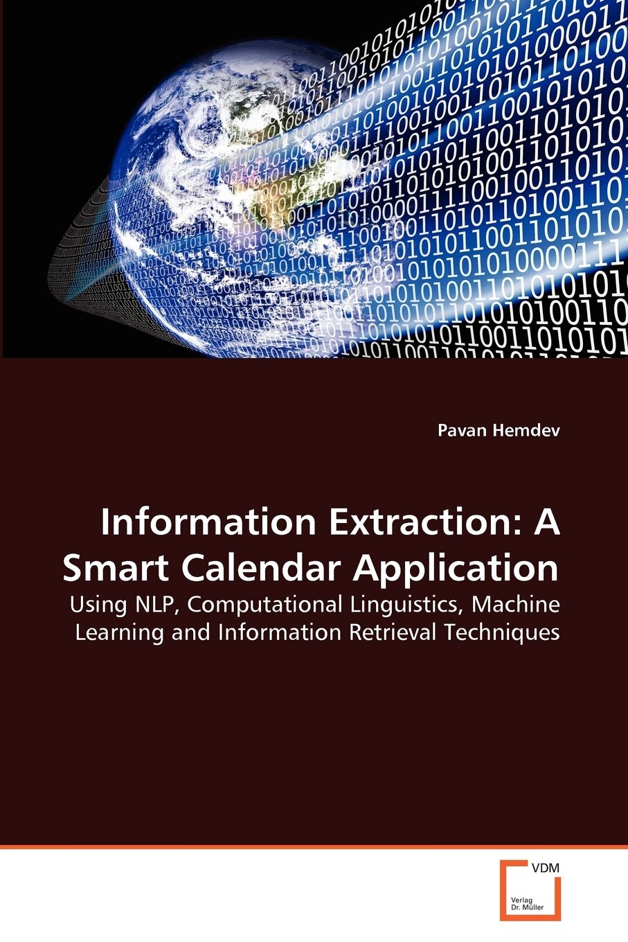 Information Extraction. A Smart Calendar Application — фото 1