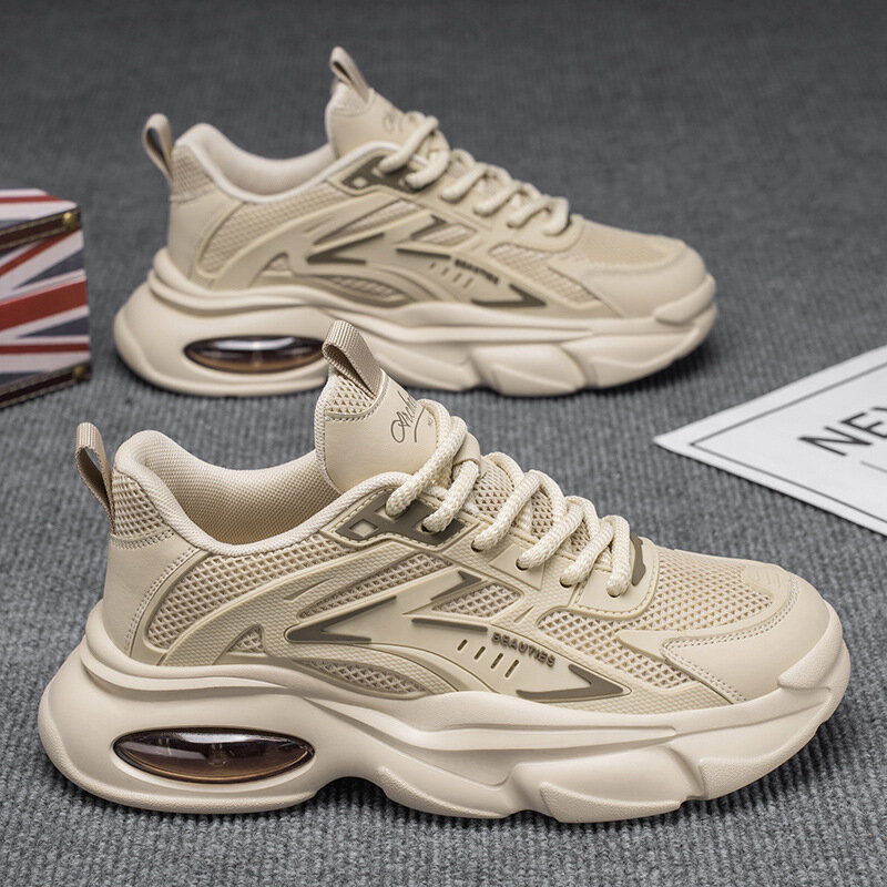 JYL Туфли Лофер мужские Лето Ходьба Легкость Кожа/G1001 Khaki