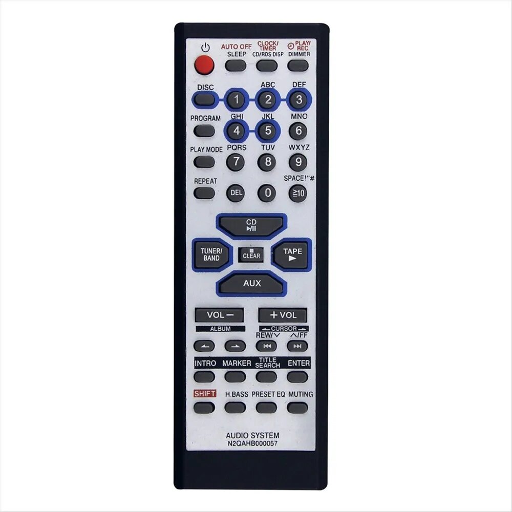 N2QAHB000057 Пульт Дистанционного Управления Для Panasonic CD SC-AK330стереосистемы