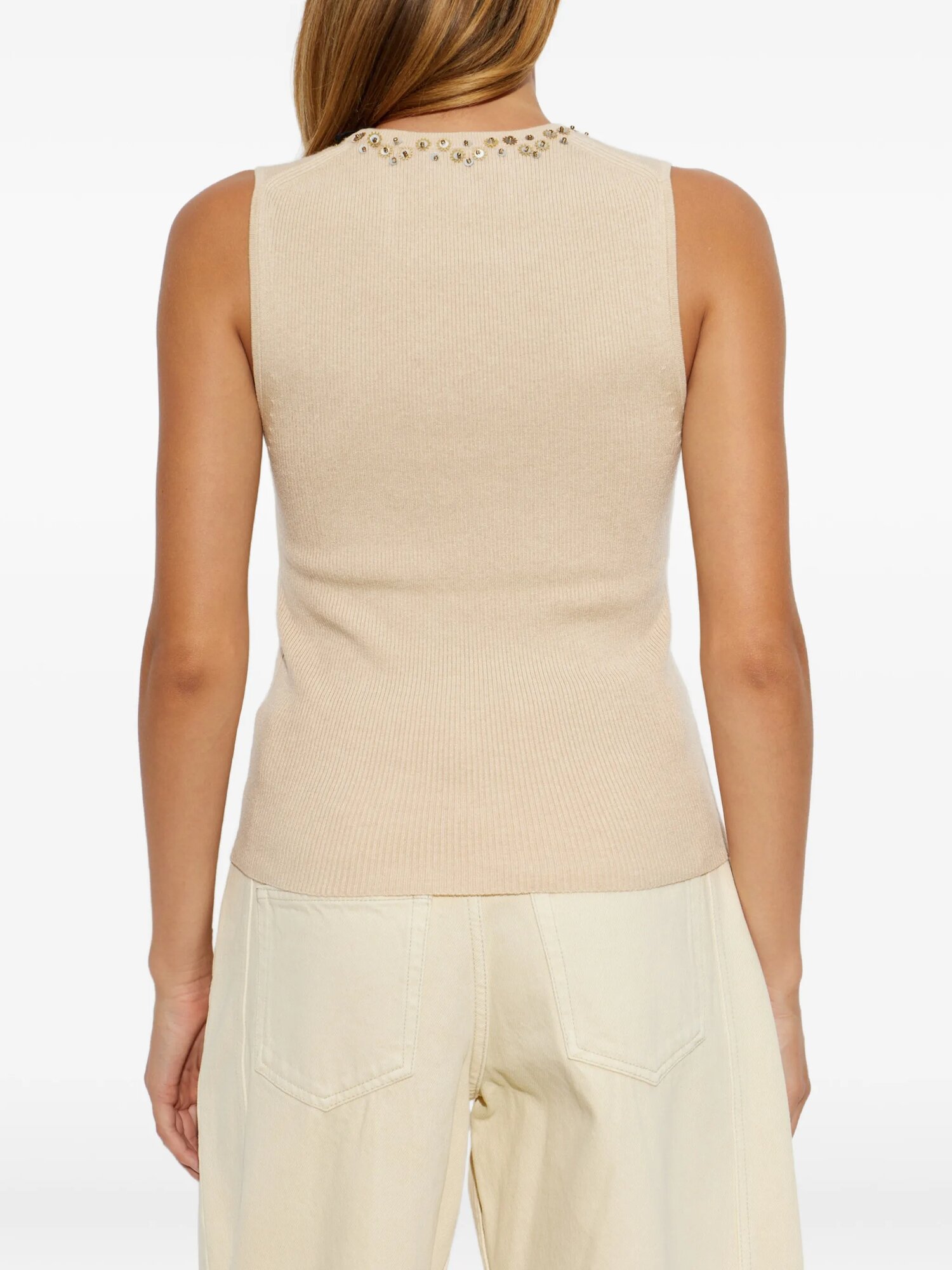 Топ Isabel Marant Apoline sequin-embellished top, размер 38 — фото 1