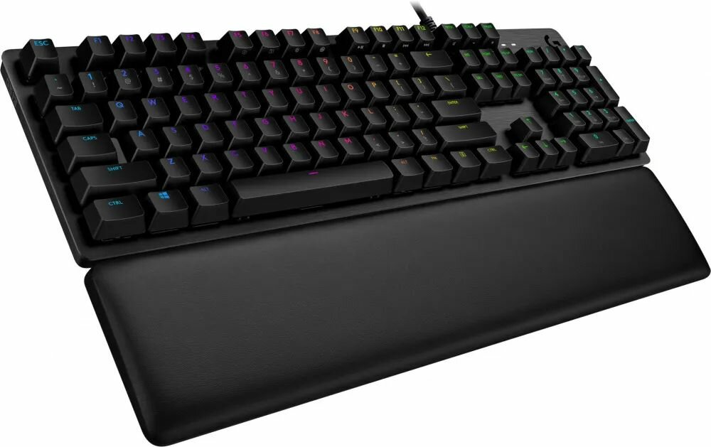 Клавиатура для компьютера Logitech Tactile G513 (GX Brown switches) подставка для запястий (920-009329)