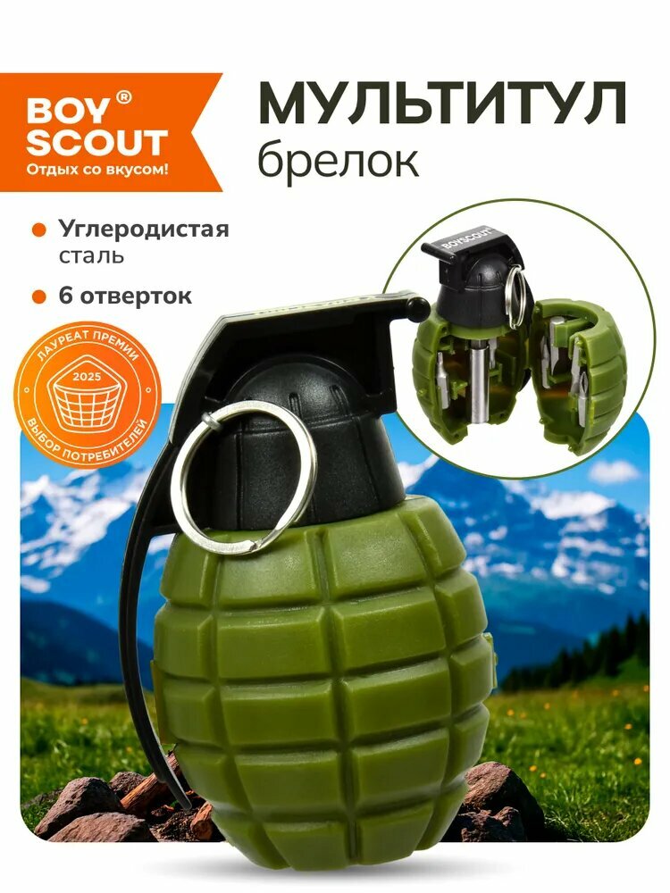 Набор отверток для точных работ BOYSCOUT "Ф-1", мультиинструмент