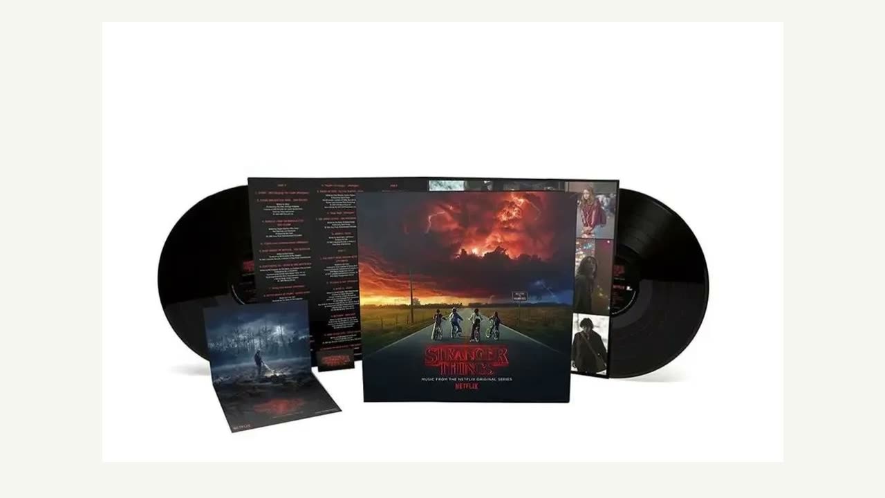 Виниловая пластинка Stranger Things: Music From The Netflix Original Series (2018), саундтрек, коллекционное издание, 2 диска — фото 1