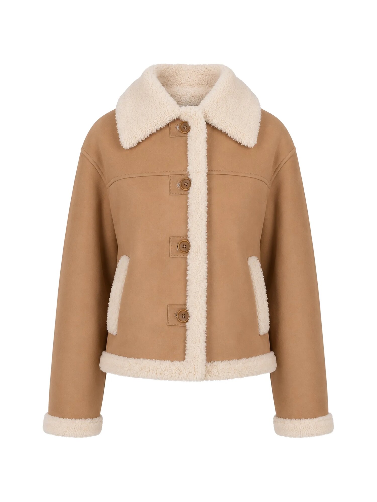 Куртка Montana shearling-trim jacket