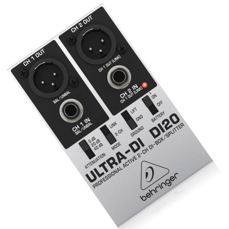 Активный 2-канальный DI-Box ALCTRON Ultra-DI DI20