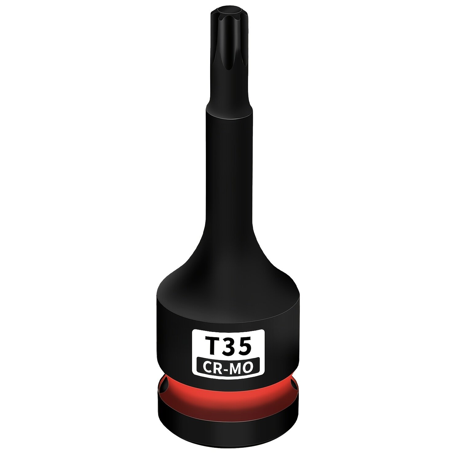 Насадка-бита Torx T35, 1/2" привод, 3 дюйма, ударная, из стали Cr-Mo