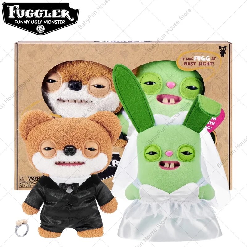 Плюшевый монстр Fuggler Зеленый, 4