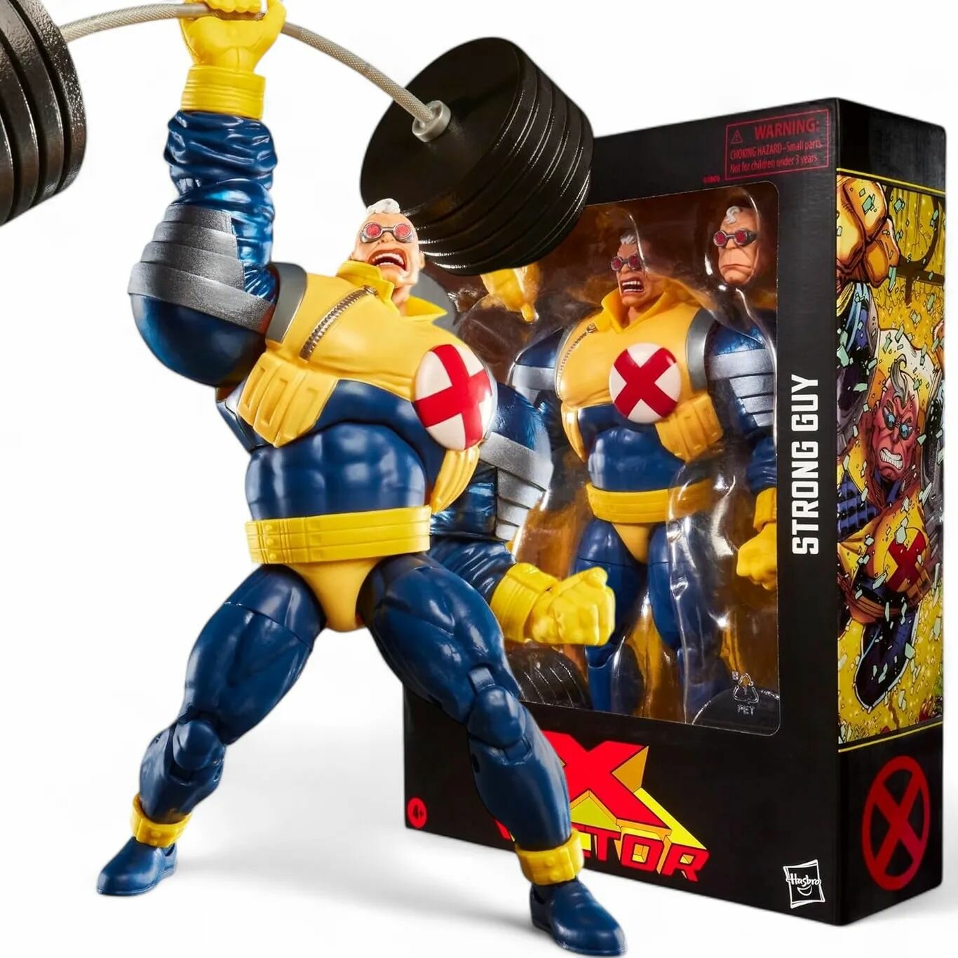 Фигурка Marvel Legends от Hasbro коллекционная Силач/Люди Икс "X-Men X-Factor Comics", 15 см (Фигурка Марвел Легендс)
