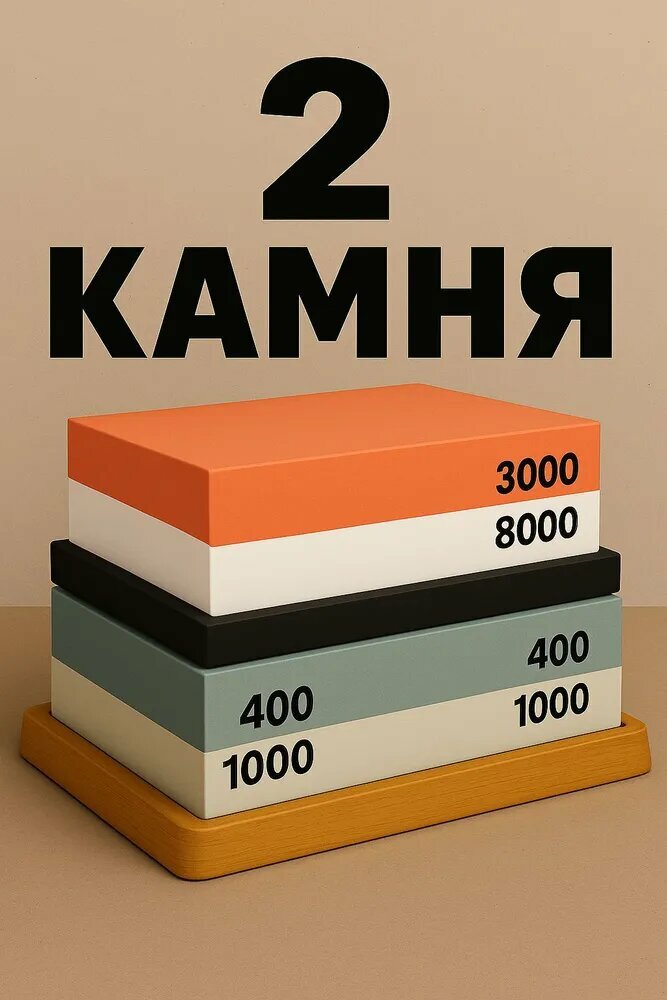 Точилка для ножей и ножниц, набор водных точильных камней, ножеточка