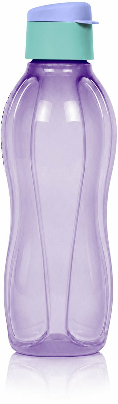 Эко-бутылка Tupperware, с клапаном, для воды, 750мл, сиреневая