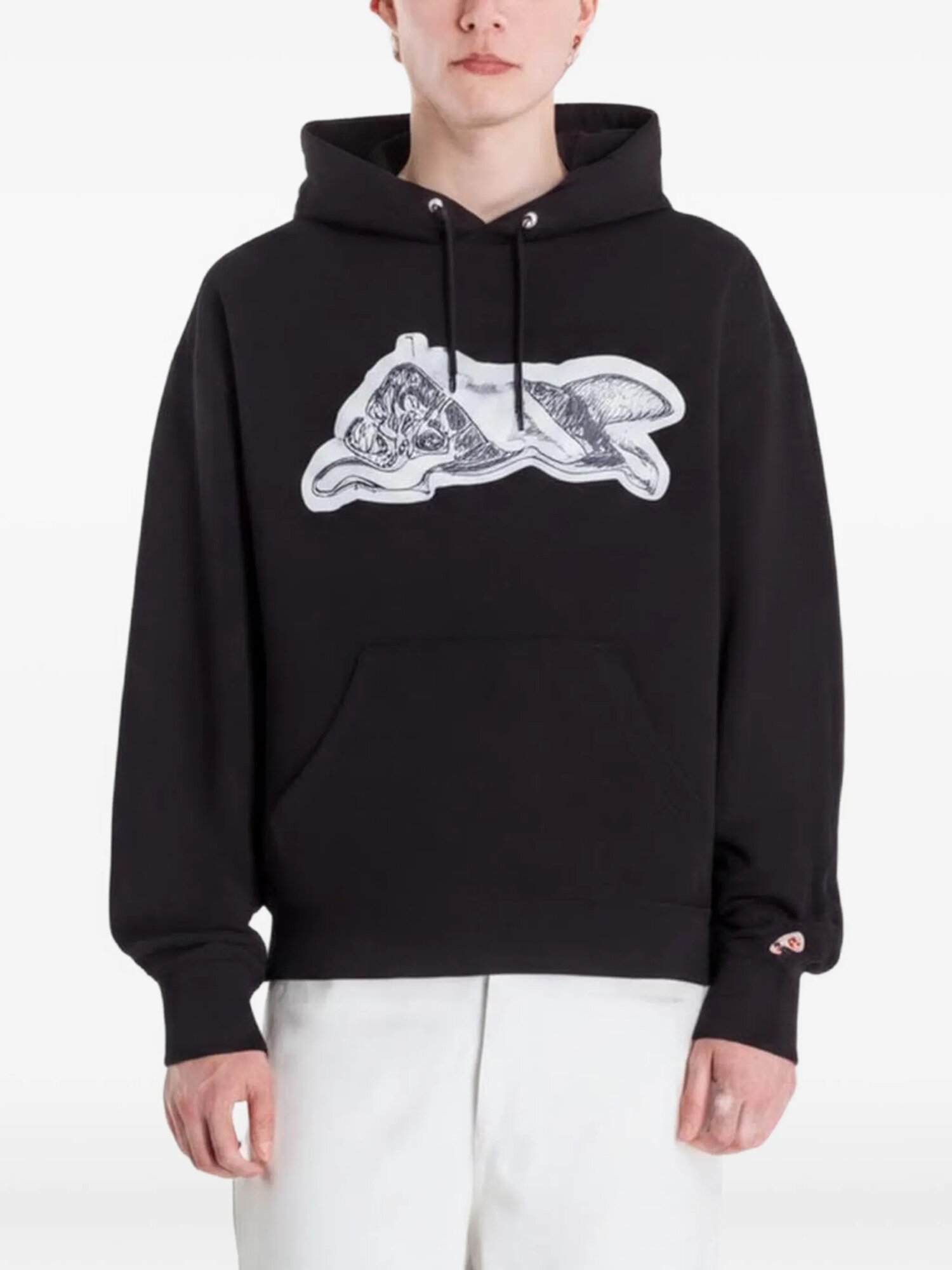 Худи  Iced Out Running Dog Popover hoodie