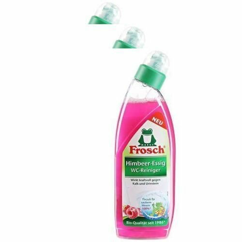Frosch Очиститель унитазов Малина, 750мл, 3шт.