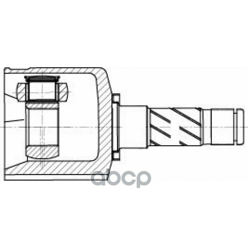 ШРУС для а/м Geely Tugella (20-) 2.0T 8AT 4WD (внутр. зад.) (GO 722) Trialli арт. GO722