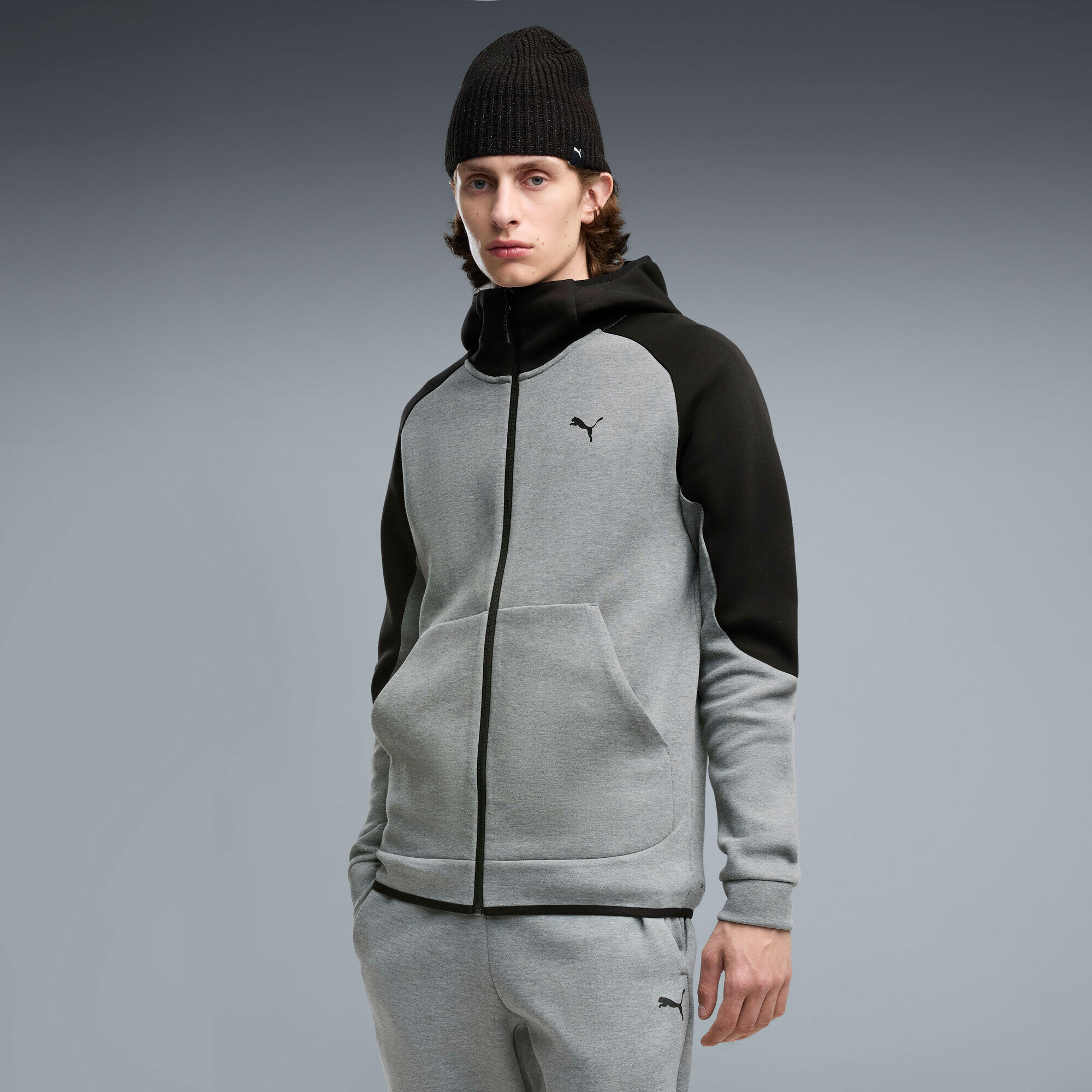 Толстовка спортивная TECH Slim Full-Zip Hoodie DK, 1 шт.