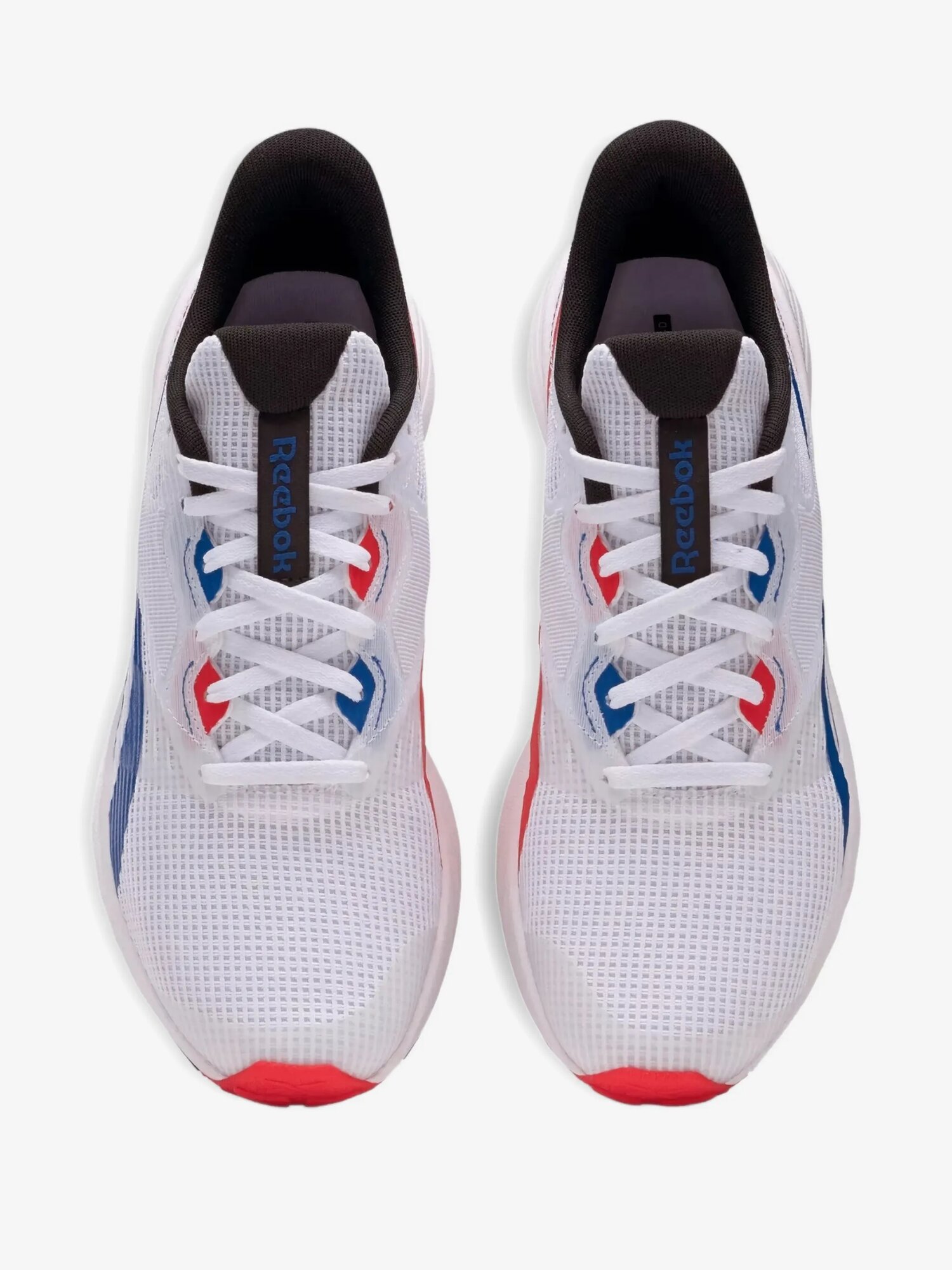 Кроссовки Reebok Energen Tech Plus White/Vector Red/Blue, размер 10,5 US, бежевый/белый — фото 1