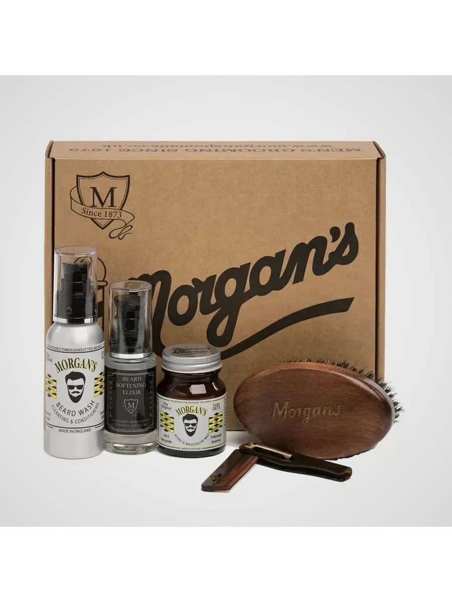 Morgans Pomade Beard Gift Set Набор 1 шт